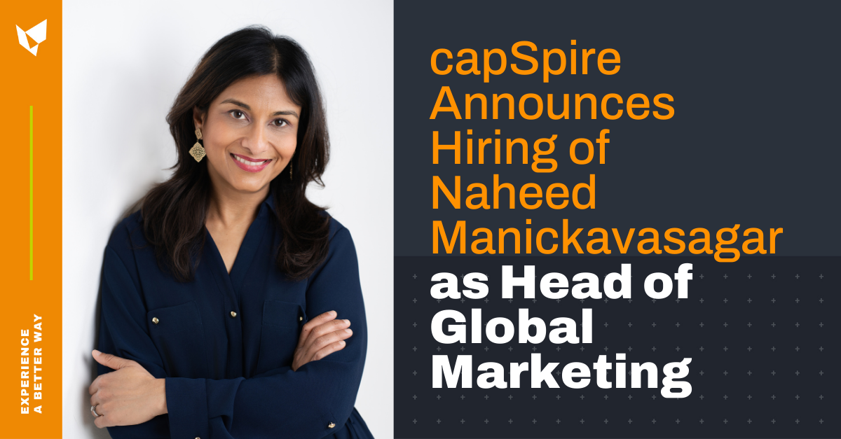 capSpire Hires Naheed Manickavasagar as Head of Global Marketing